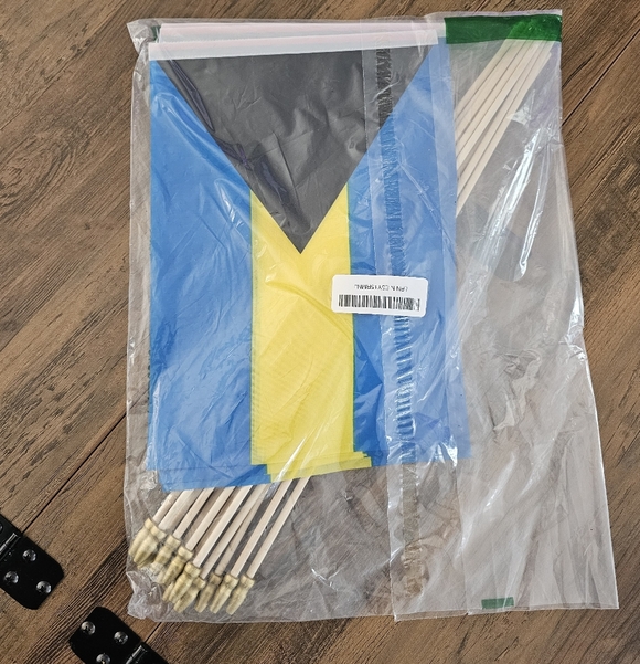 Love | Storage & Organization | Bahamas Handheld Flags 2 Pack 8 X 12 ...